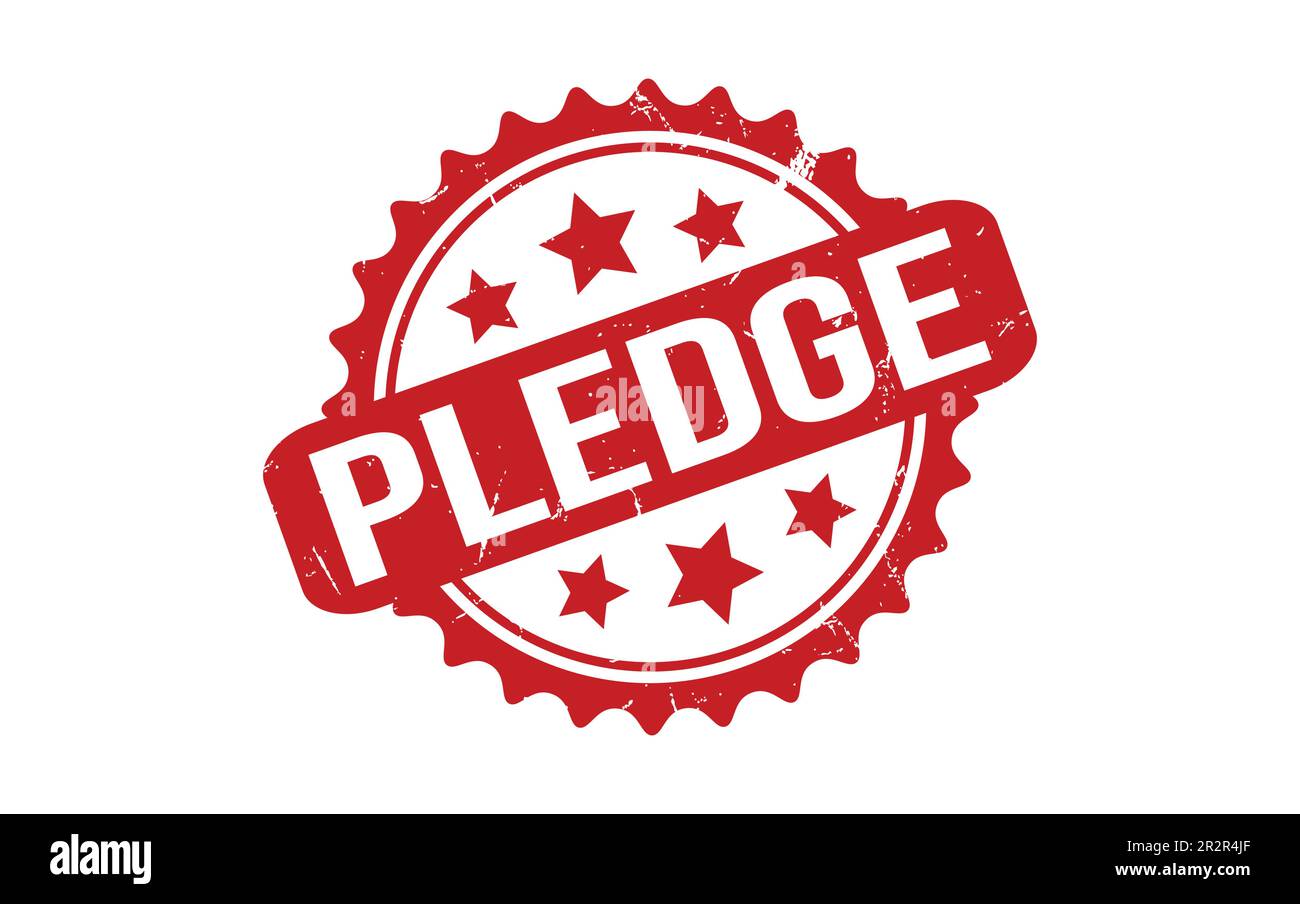 Pledge Rubber Stamp Seal Vector Stock Vector Image & Art - Alamy