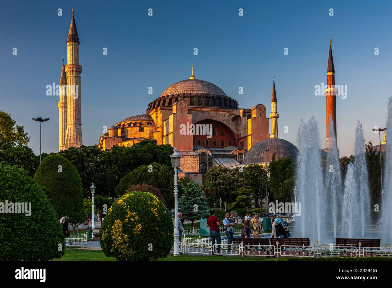Hagia Sophia(Aya sofia), Sultan Ahmet Park, Morning, Historic Areas of ...