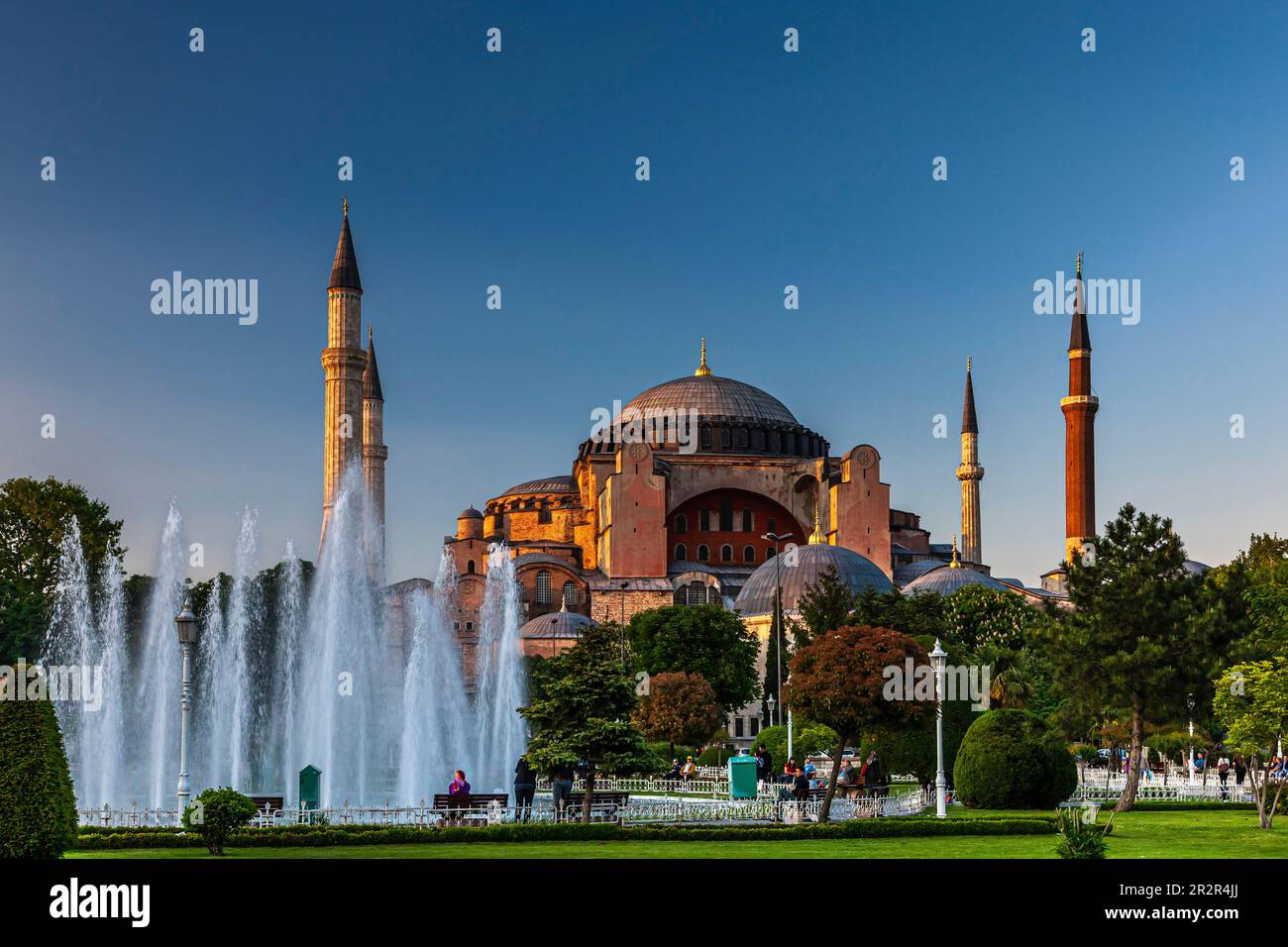 Hagia Sophia(Aya sofia), Sultan Ahmet Park, Morning, Historic Areas of ...