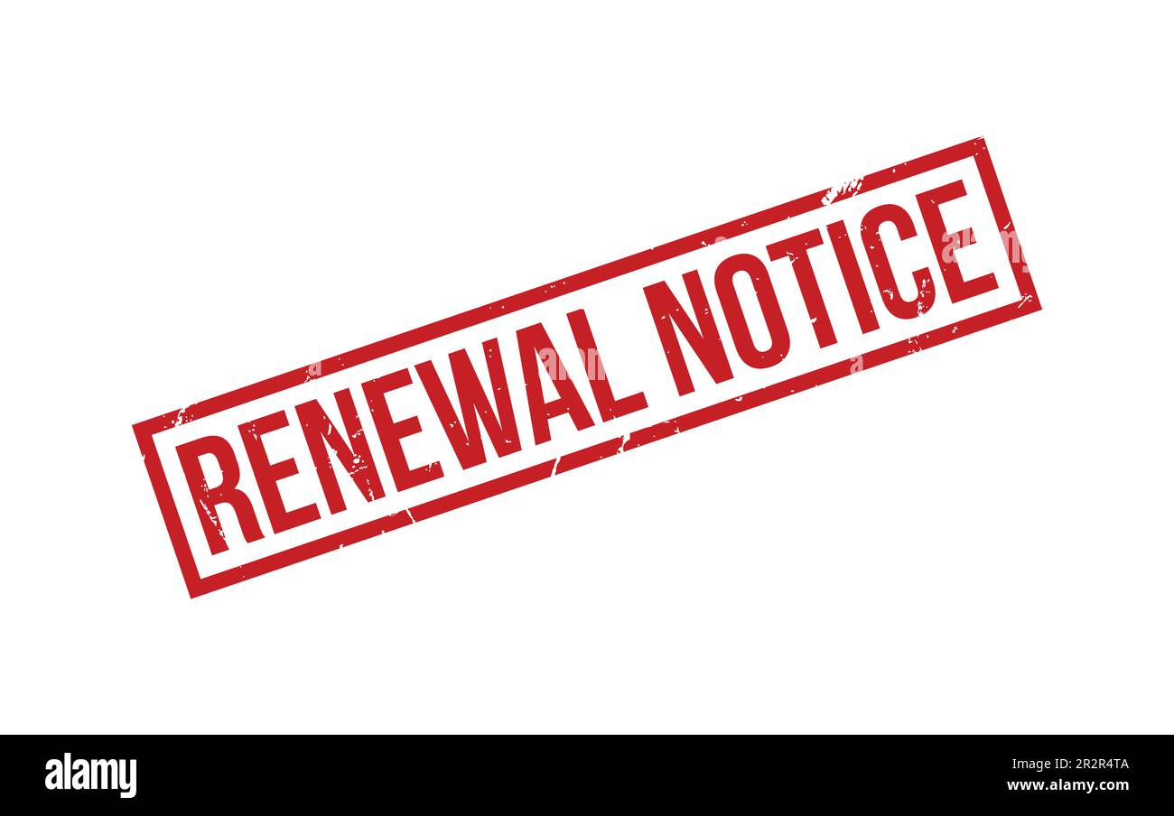 Renewal rubber stamp Stock Vector Images - Alamy