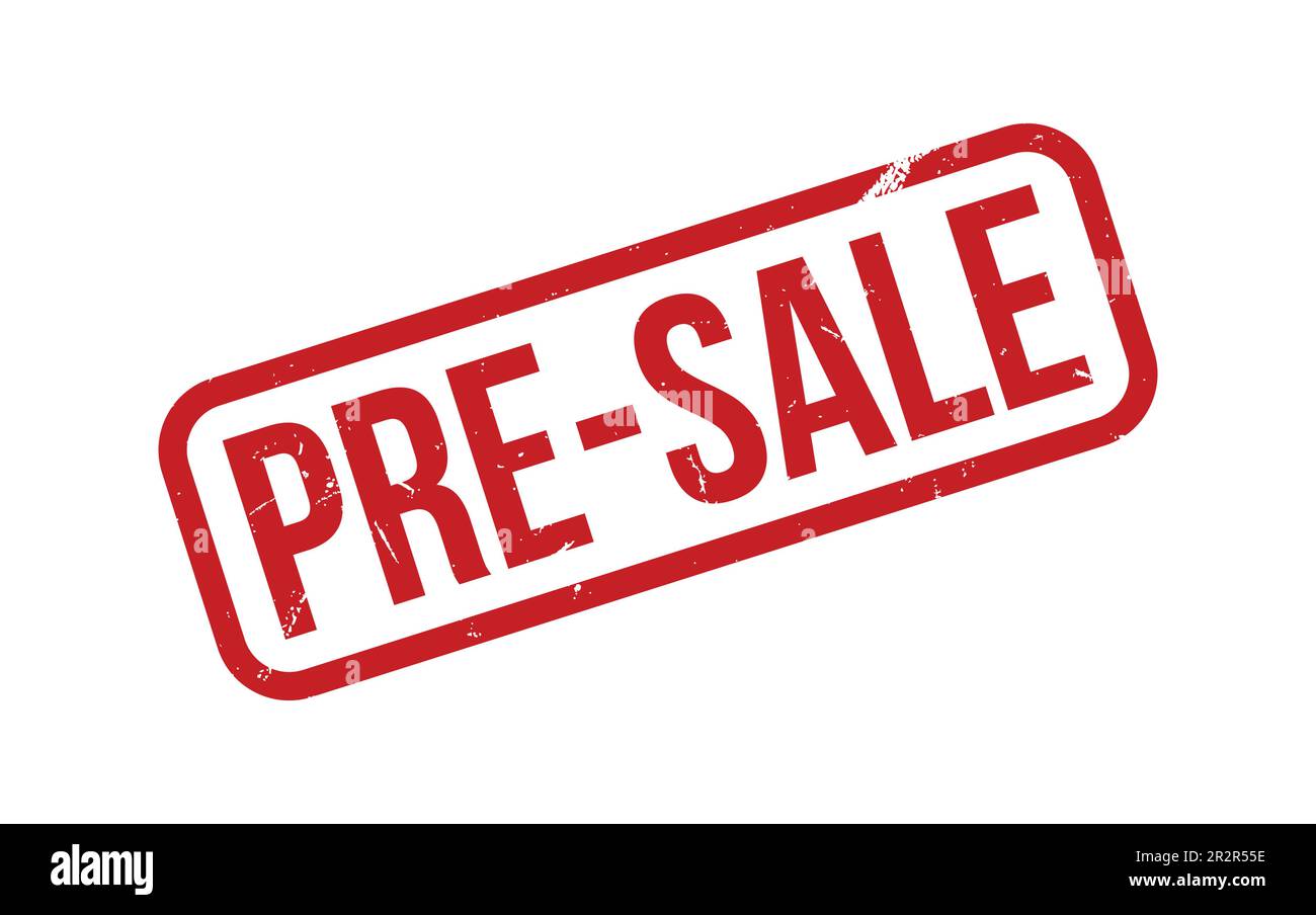 Pre sale stamp hi-res stock photography and images - Alamy