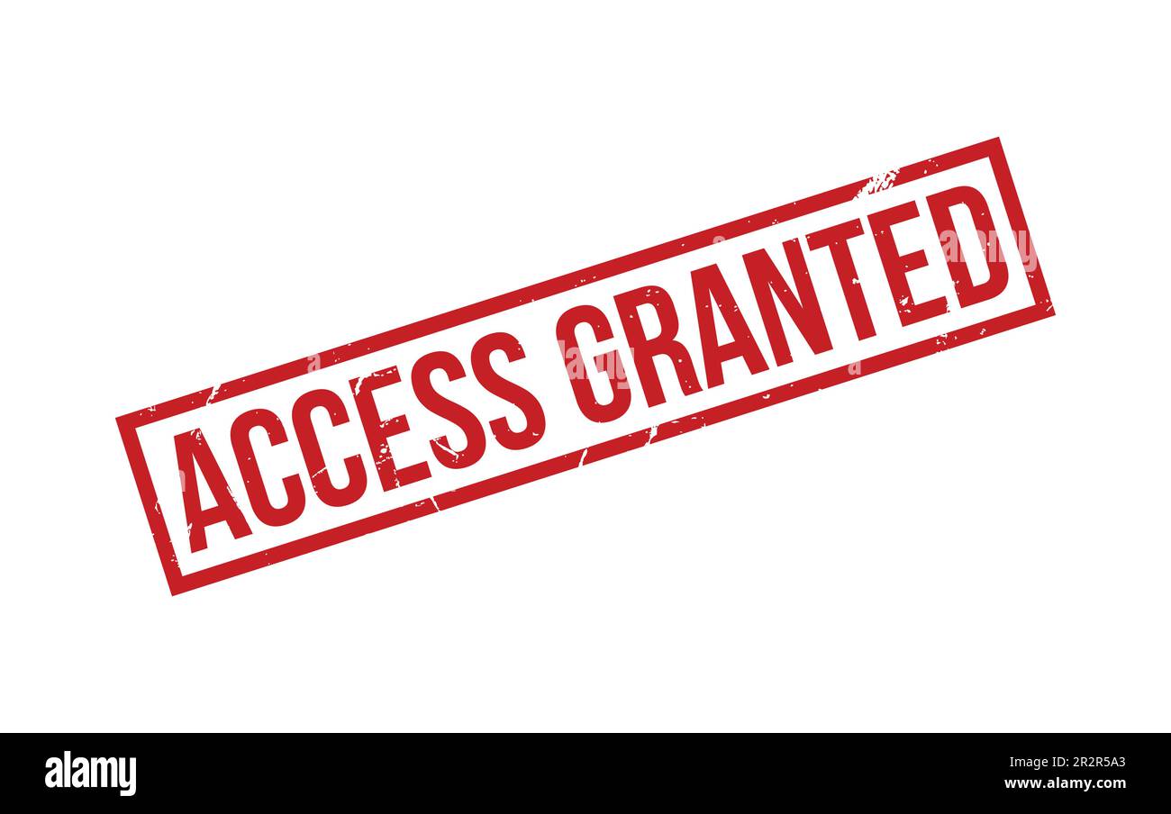 Access Granted Rubber Stamp Seal Vector Stock Vector Image & Art - Alamy