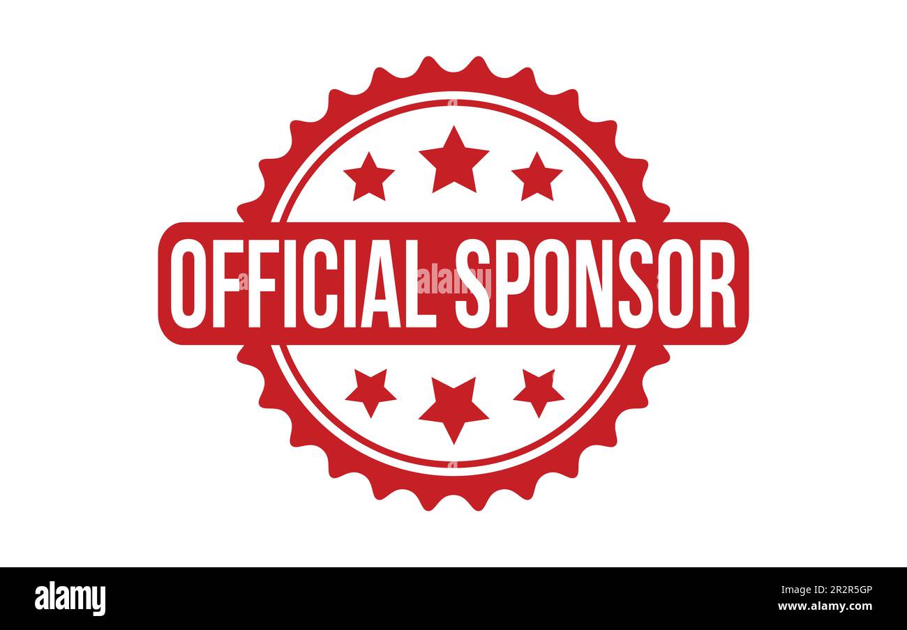 Official Sponsor Rubber Stamp Seal Vector Stock Vector Image & Art - Alamy