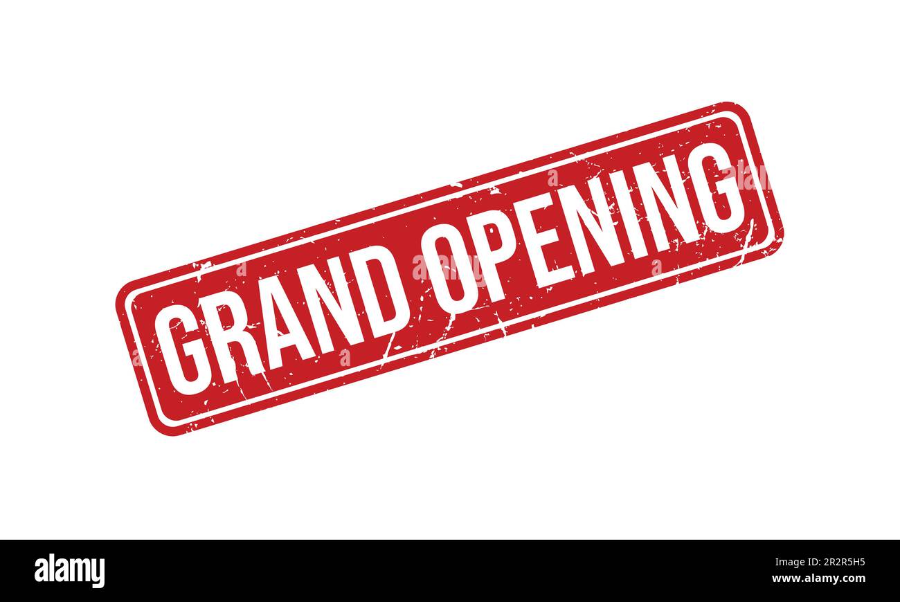 Grand Opening Rubber Stamp Seal Vector Stock Vector Image & Art - Alamy