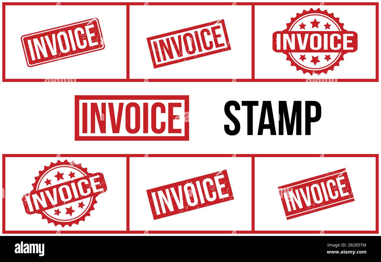 Word invoice Stock Vector Images - Alamy