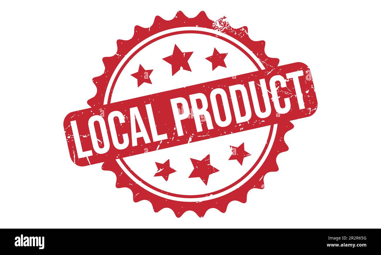 Local Product Rubber Stamp Seal Vector Stock Vector Image & Art - Alamy