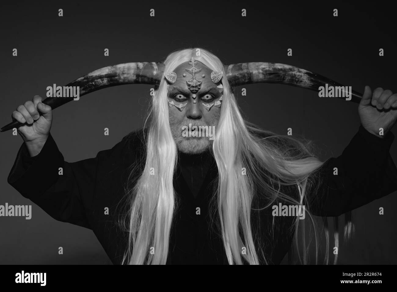 Horror and fantasy concept. Tree spirit and fantasy concept. Monster ...