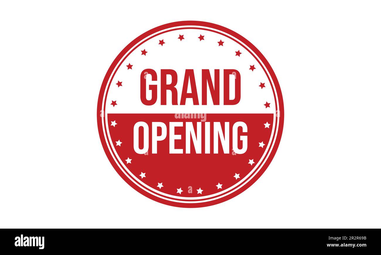 Grand Opening Rubber Stamp Seal Vector Stock Vector Image & Art - Alamy