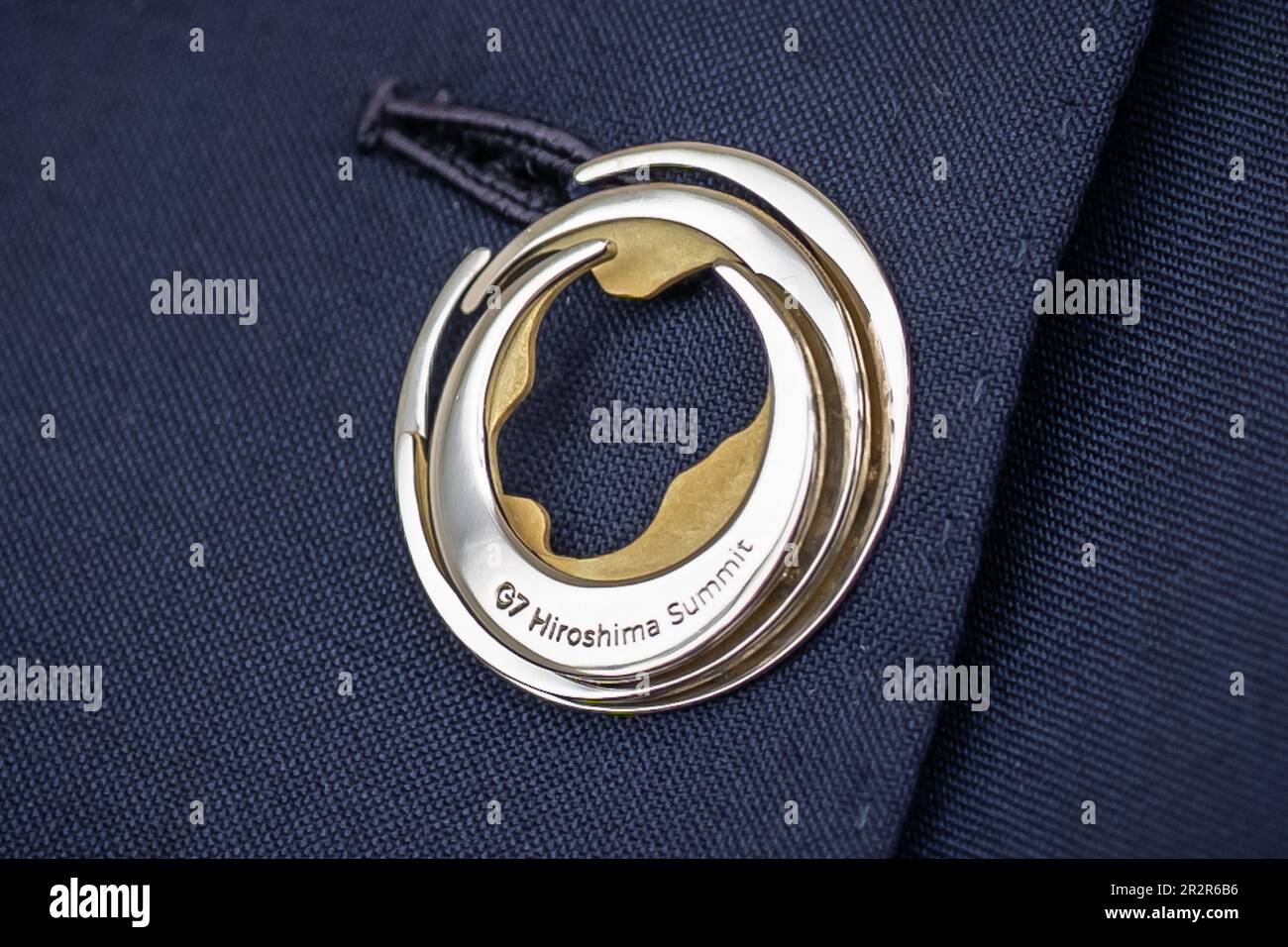 Hiroshima, Japan. 21st May, 2023. German Chancellor Olaf Scholz (SPD ...