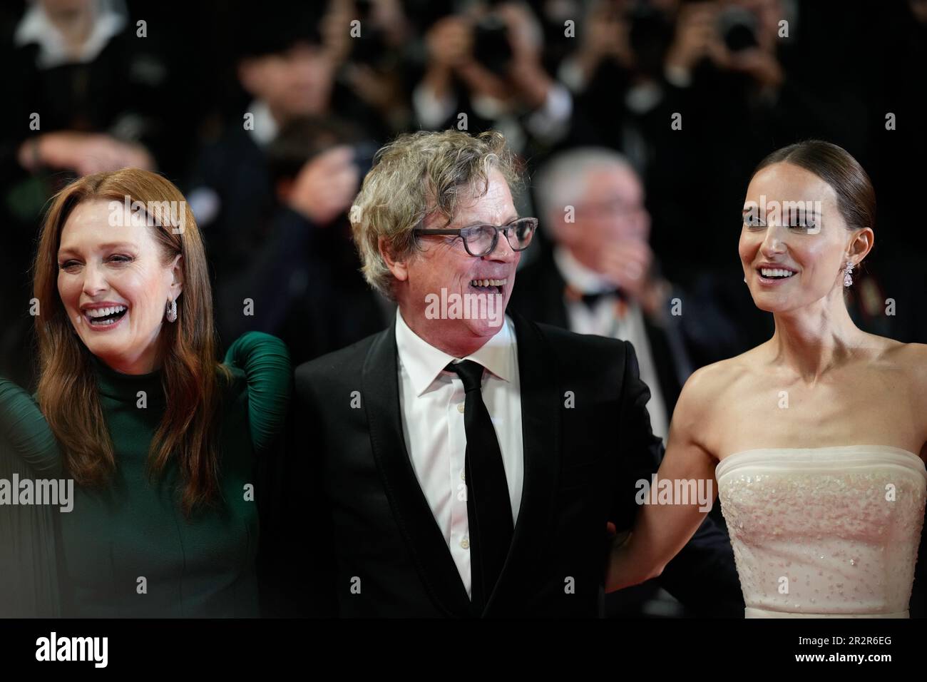 Cannes, Cannes, France. 20th May, 2023. JULIANNE MOORE, TODD HAYNES ...