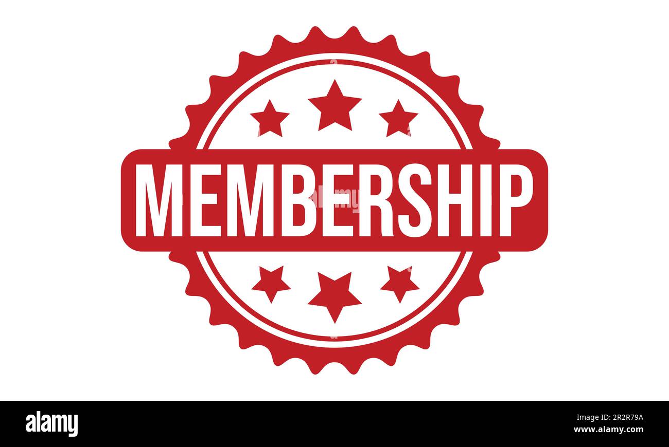 Membership Rubber Stamp Seal Vector Stock Vector Image & Art - Alamy