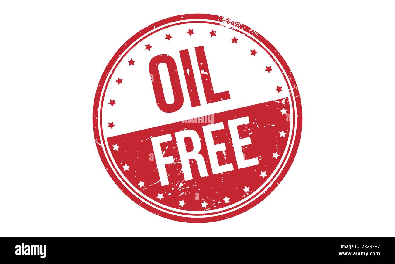 Oil Free Rubber Stamp Seal Vector Stock Vector Image & Art - Alamy