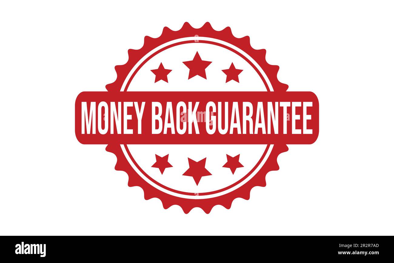 MONEY BACK GUARANTEE Rubber Stamp Seal Vector Stock Vector Image & Art ...