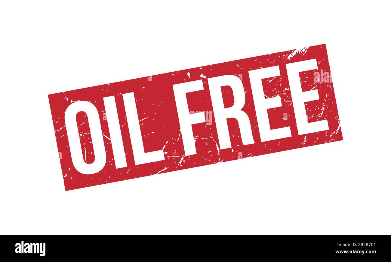 Oil Free Rubber Stamp Seal Vector Stock Vector Image & Art - Alamy
