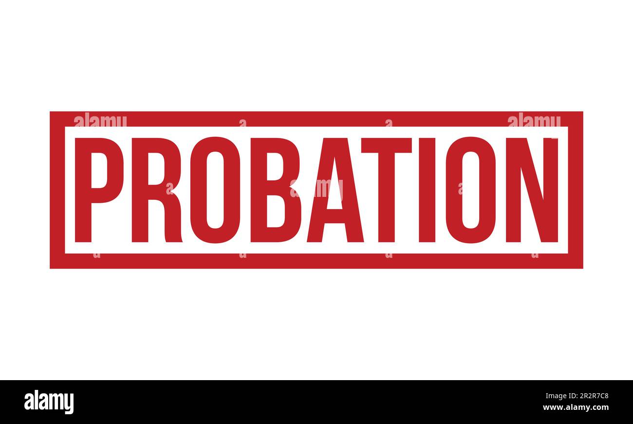 Probation vector vectors hi-res stock photography and images - Alamy