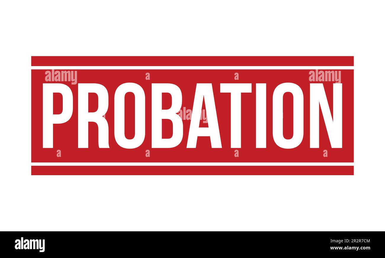 Probation vector vectors hi-res stock photography and images - Alamy