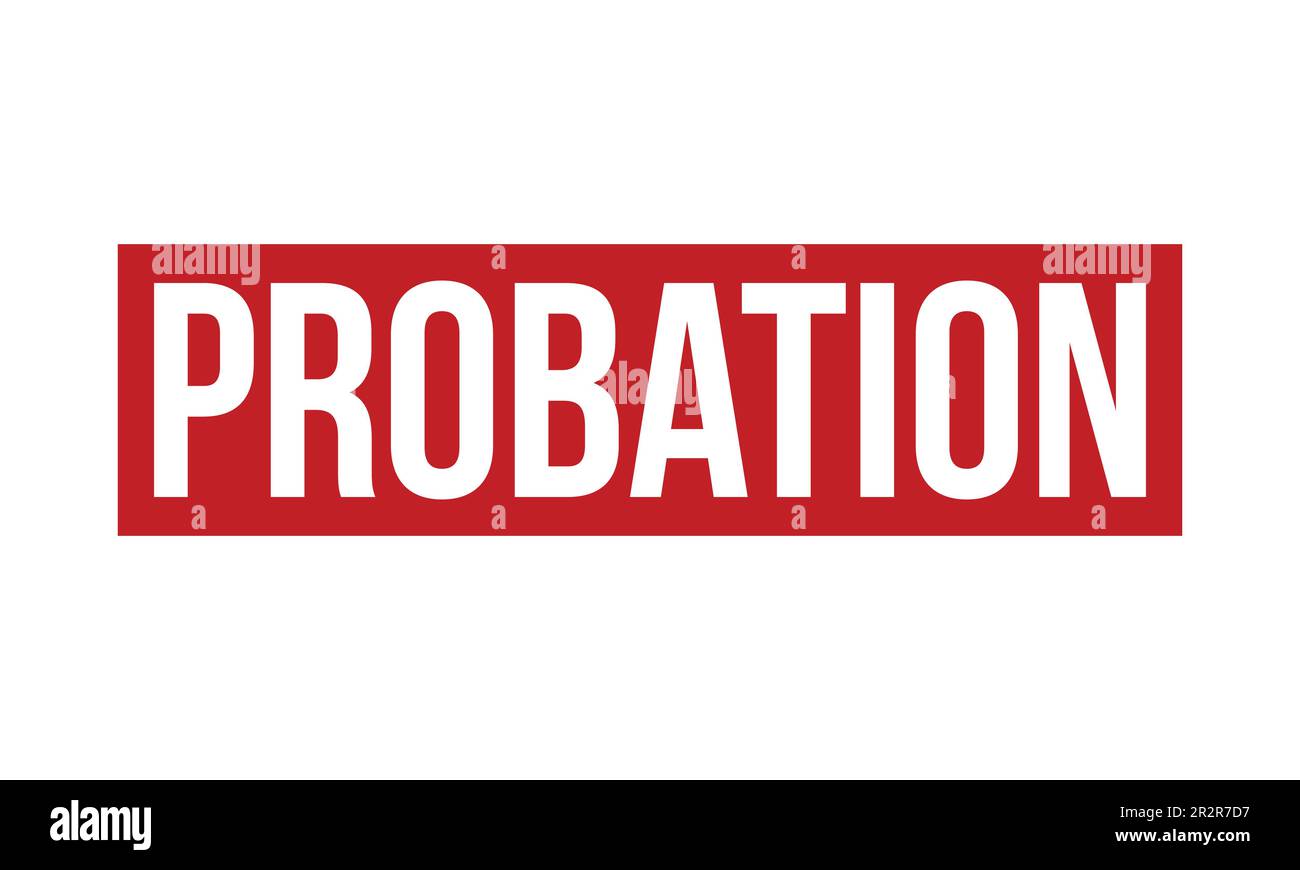 Probation vector vectors hi-res stock photography and images - Alamy
