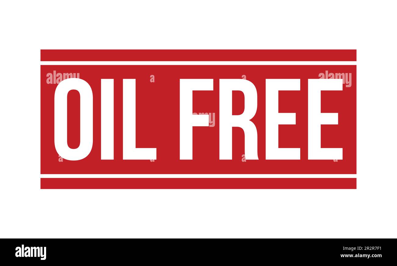 Oil Free Rubber Stamp Seal Vector Stock Vector Image & Art - Alamy