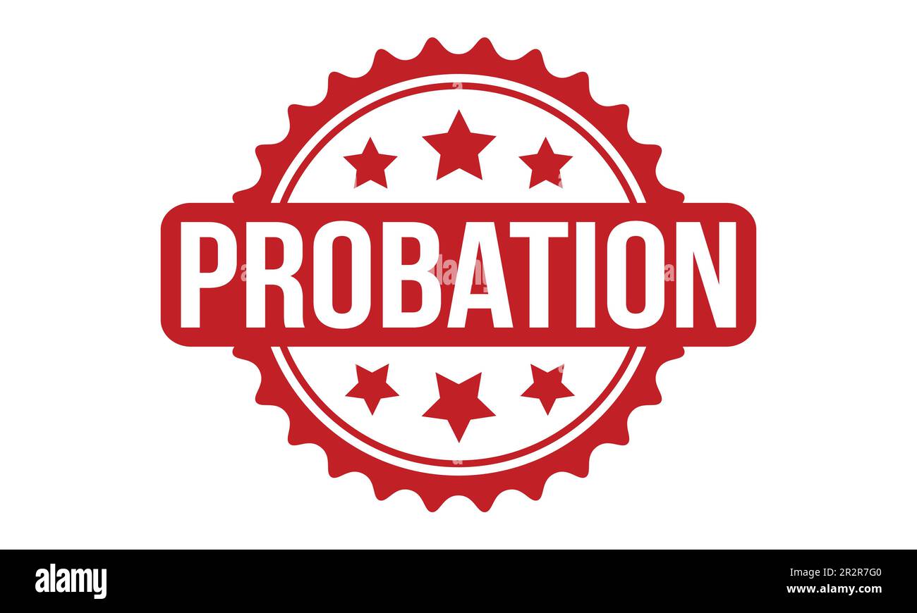 Probation vector vectors hi-res stock photography and images - Alamy