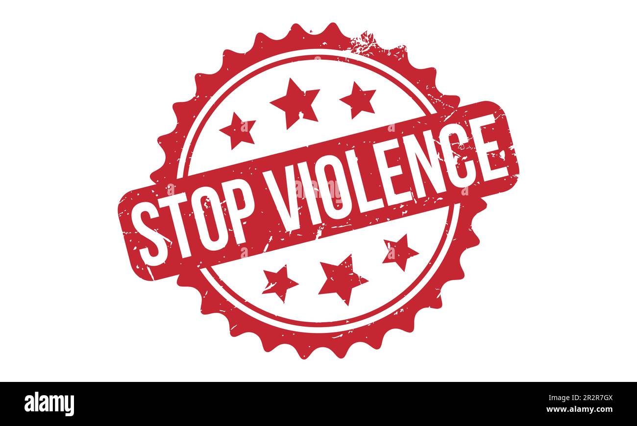 Stop violence vector vectors hi-res stock photography and images - Alamy