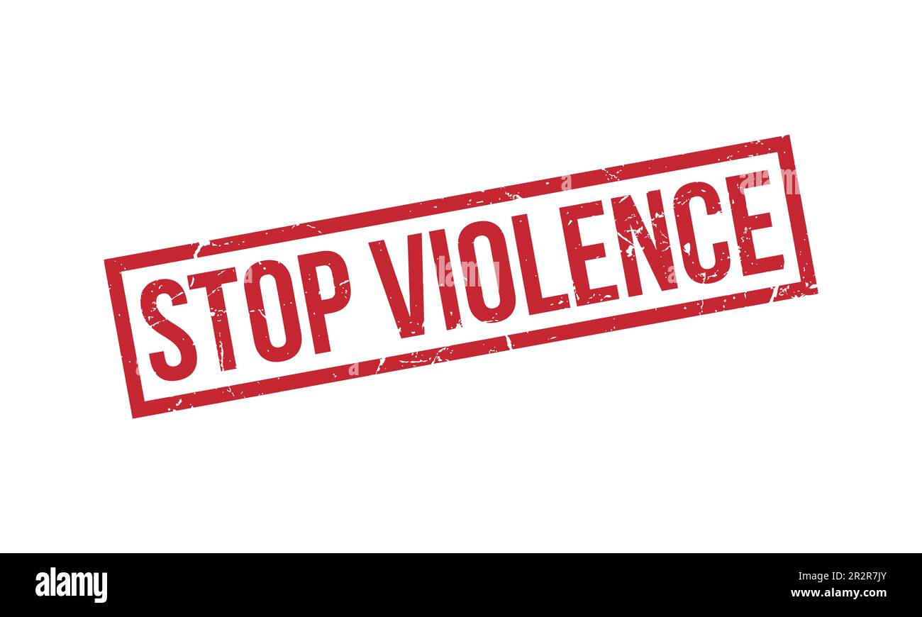 Stop Violence Rubber Stamp Seal Vector Stock Vector Image & Art - Alamy