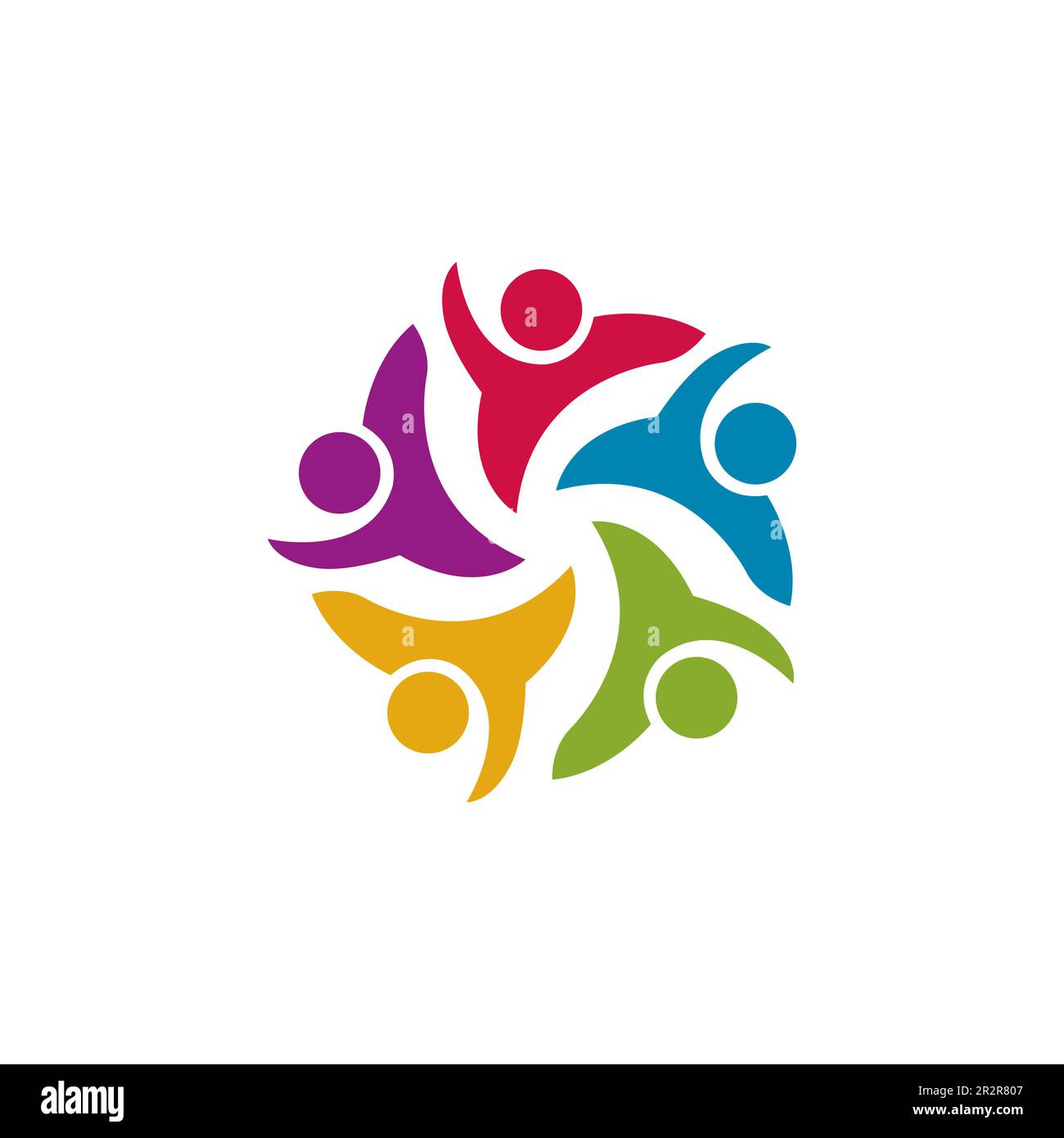 Together teamwork unity society Stock Vector Images - Alamy