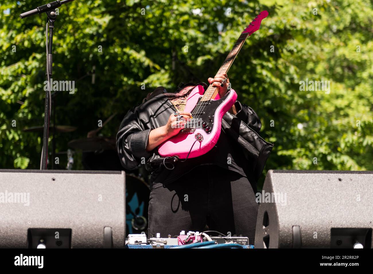 Seattle, USA. 20 May, 2023. Seattle band King Youngblood playing at a ...