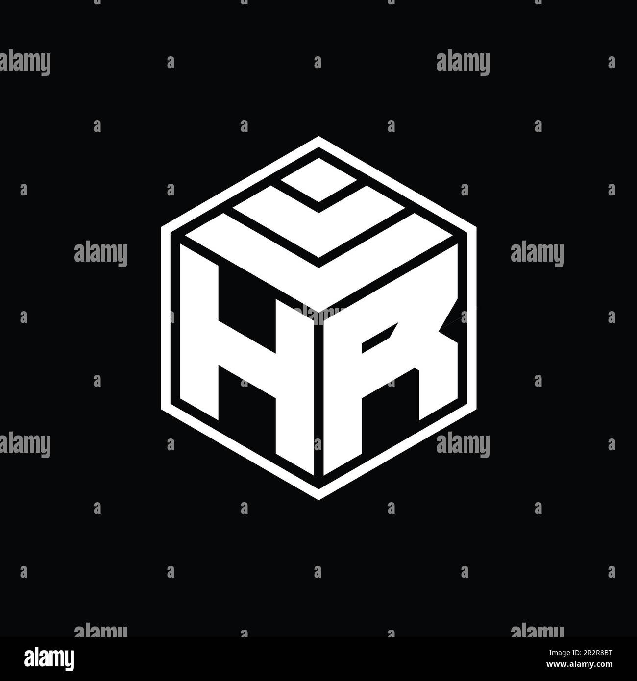 Hr brand logo hi-res stock photography and images - Alamy