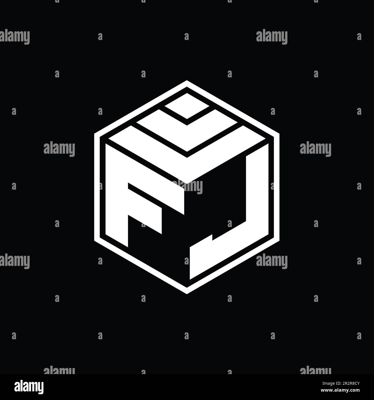 Fj gaming logo hi-res stock photography and images - Alamy