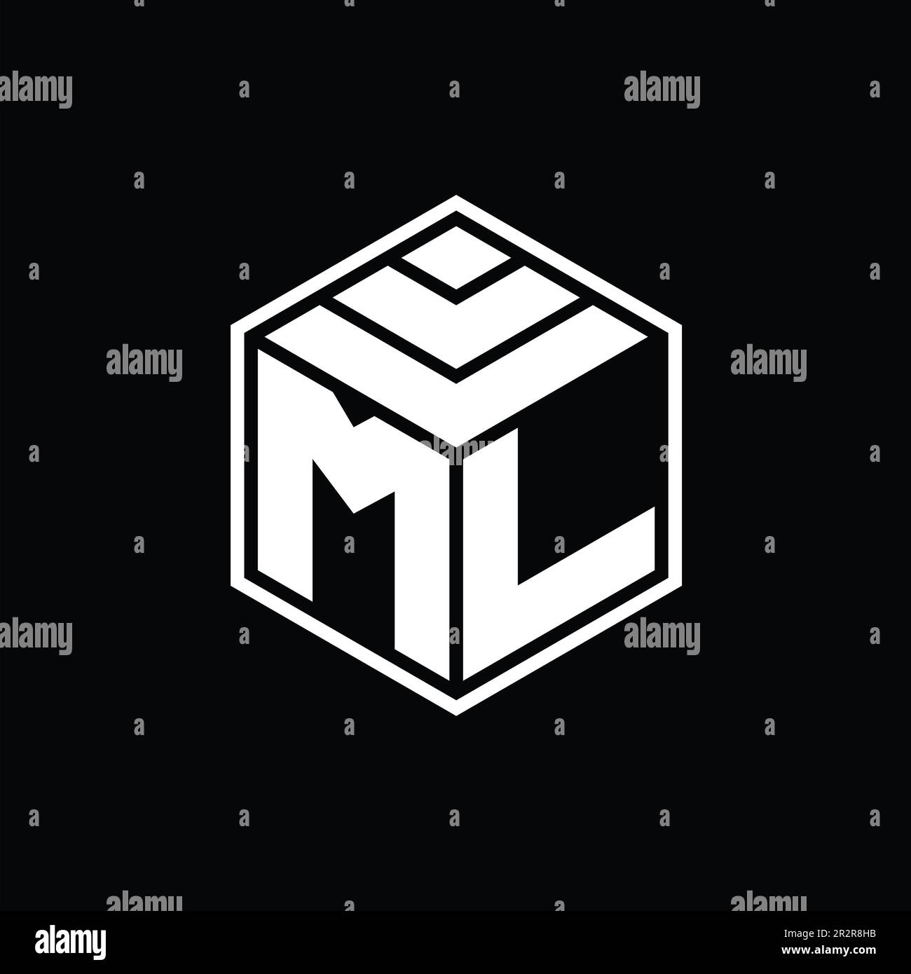 Ml gaming logo hi-res stock photography and images - Alamy