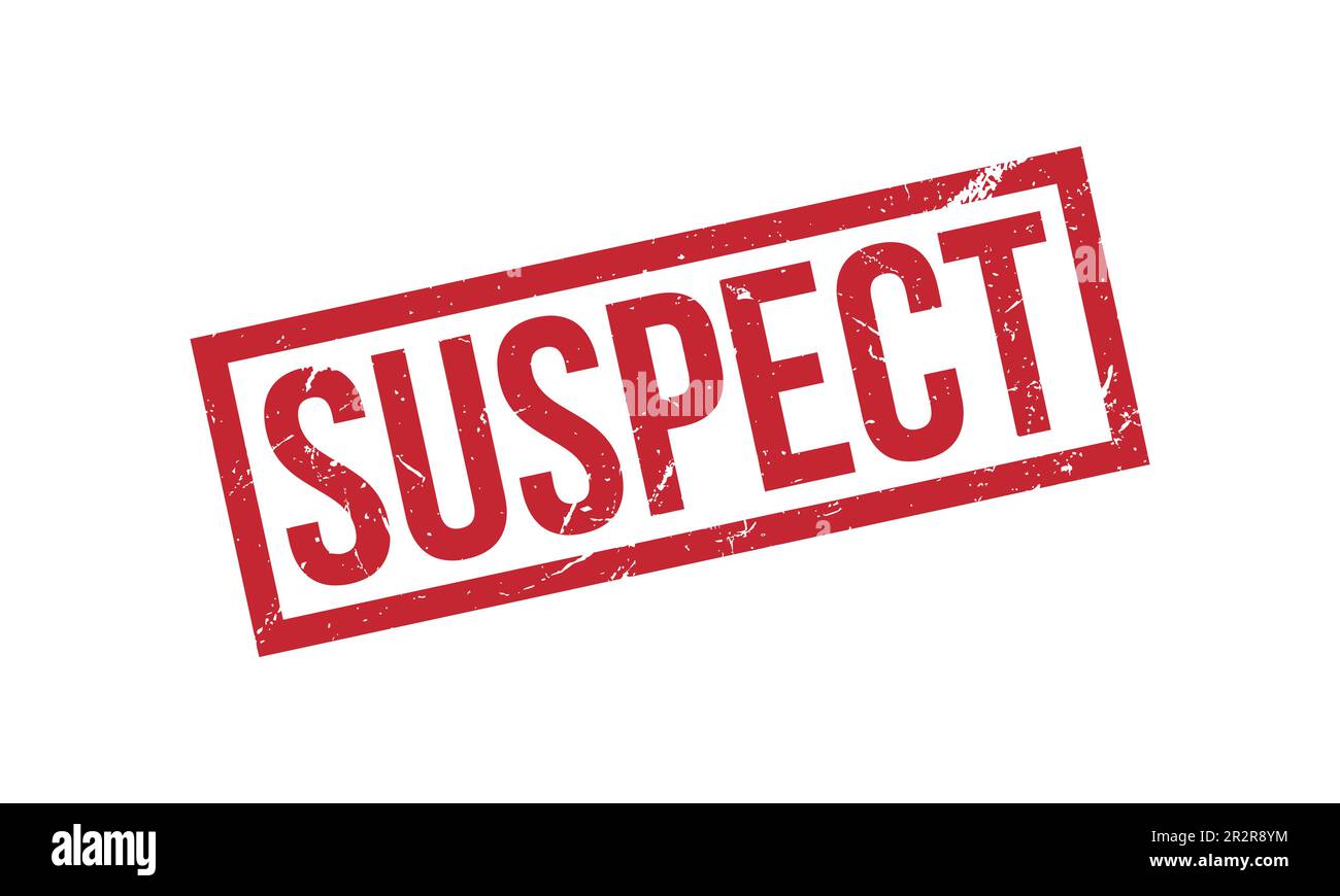 Suspect Rubber Stamp Seal Vector Stock Vector Image & Art - Alamy