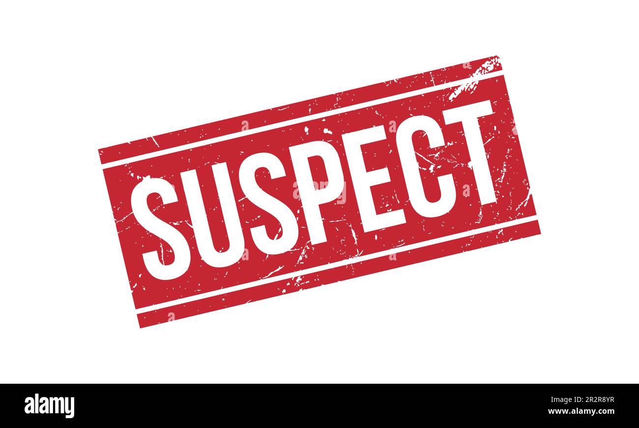 Suspect Rubber Stamp Seal Vector Stock Vector Image & Art - Alamy
