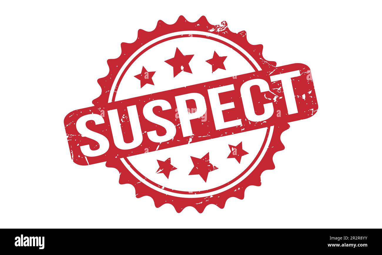 Suspect Rubber Stamp Seal Vector Stock Vector Image & Art - Alamy