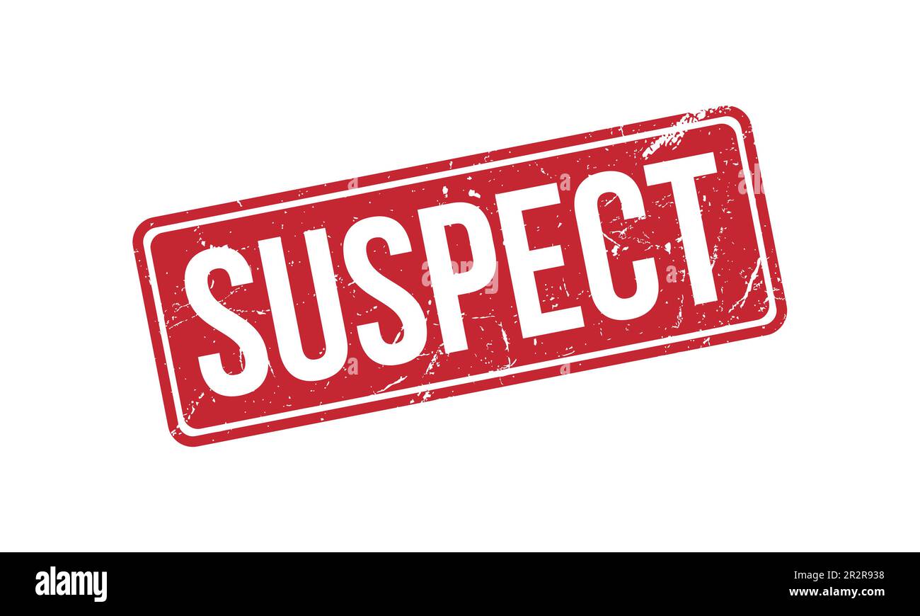 Suspect Rubber Stamp Seal Vector Stock Vector Image & Art - Alamy