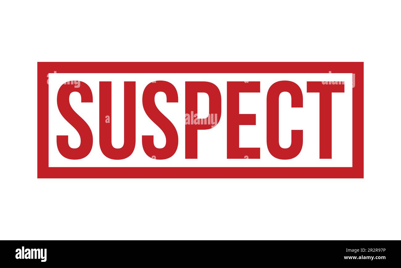 Suspect Rubber Stamp Seal Vector Stock Vector Image & Art - Alamy