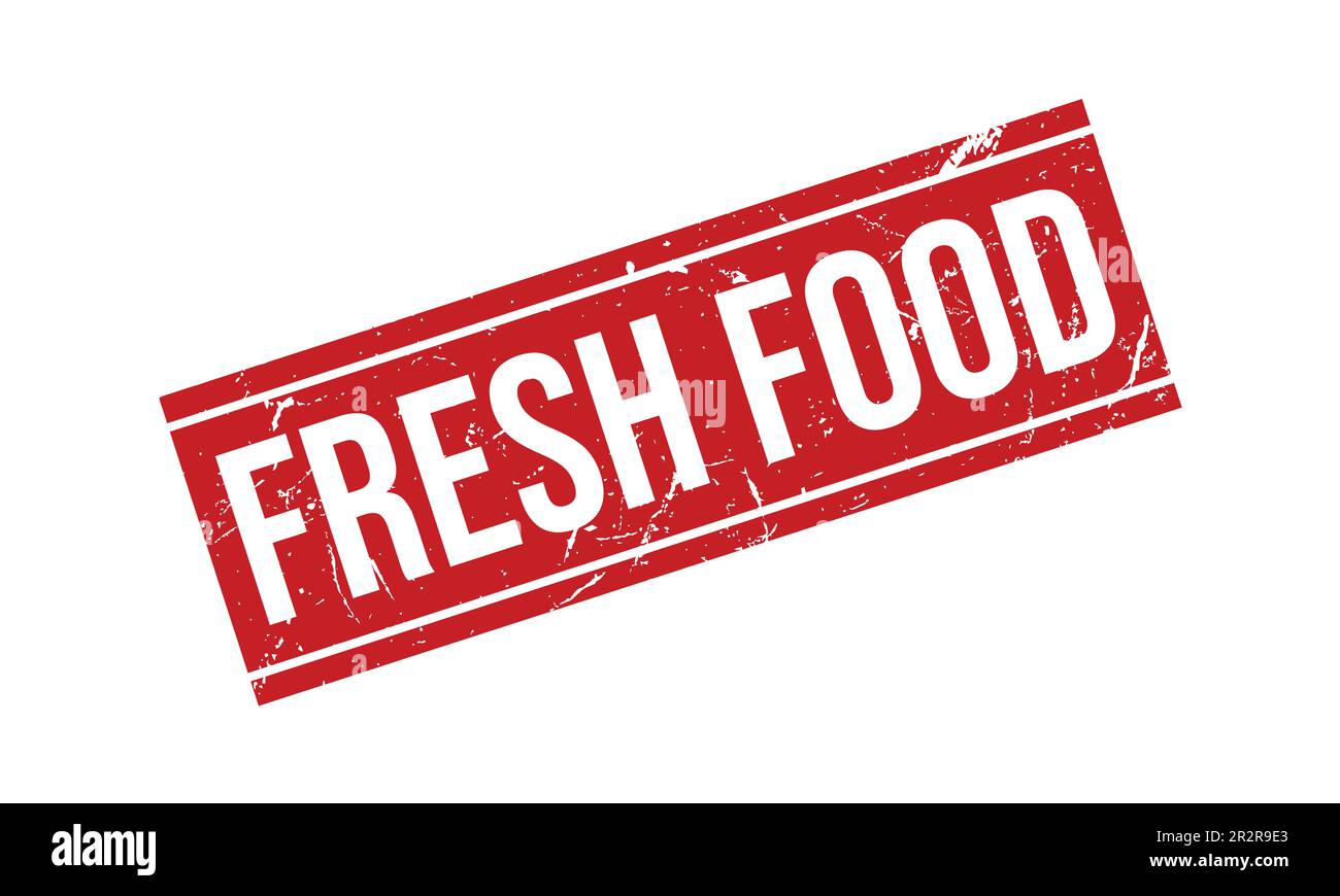 Fresh Food Rubber Stamp Seal Vector Stock Vector Image & Art - Alamy