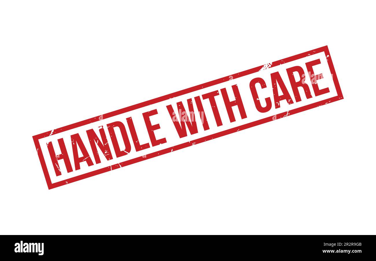 Handle with care word Stock Vector Images - Alamy