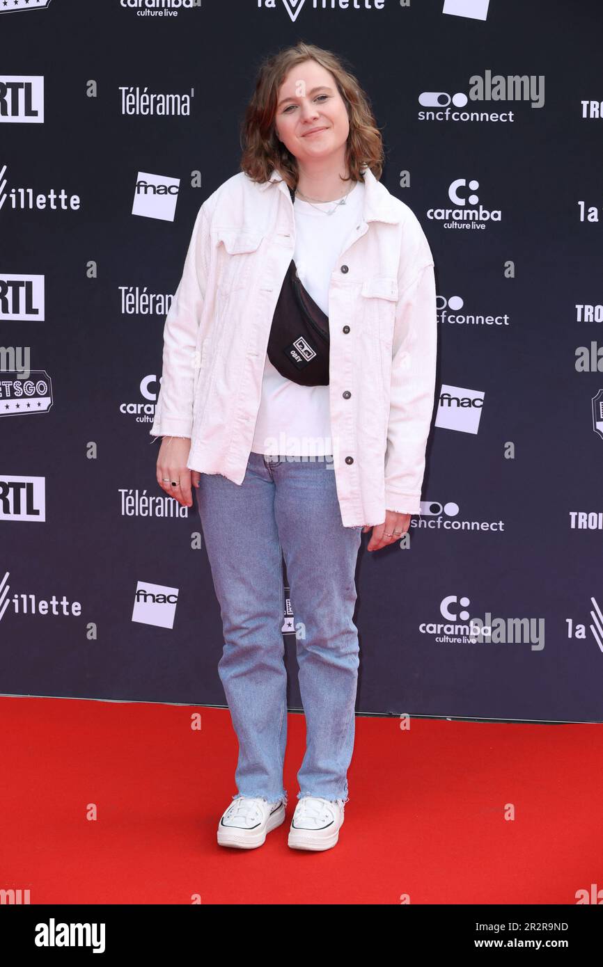 Emma Peters attend "Tim Burton, The Labyrinth" exhibition at "Espace ...