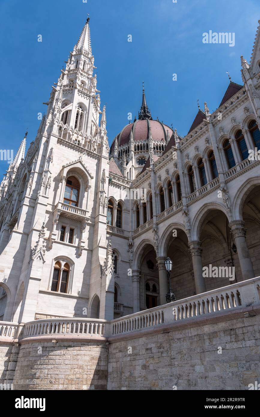 Hungarian Parliament Building Orszaghaz, seat of the National Assembly ...