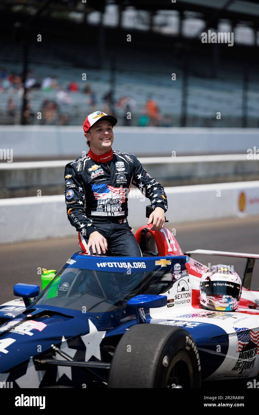 Indianapolis, United States. 20th May, 2023. Santino Ferrucci (14 ...