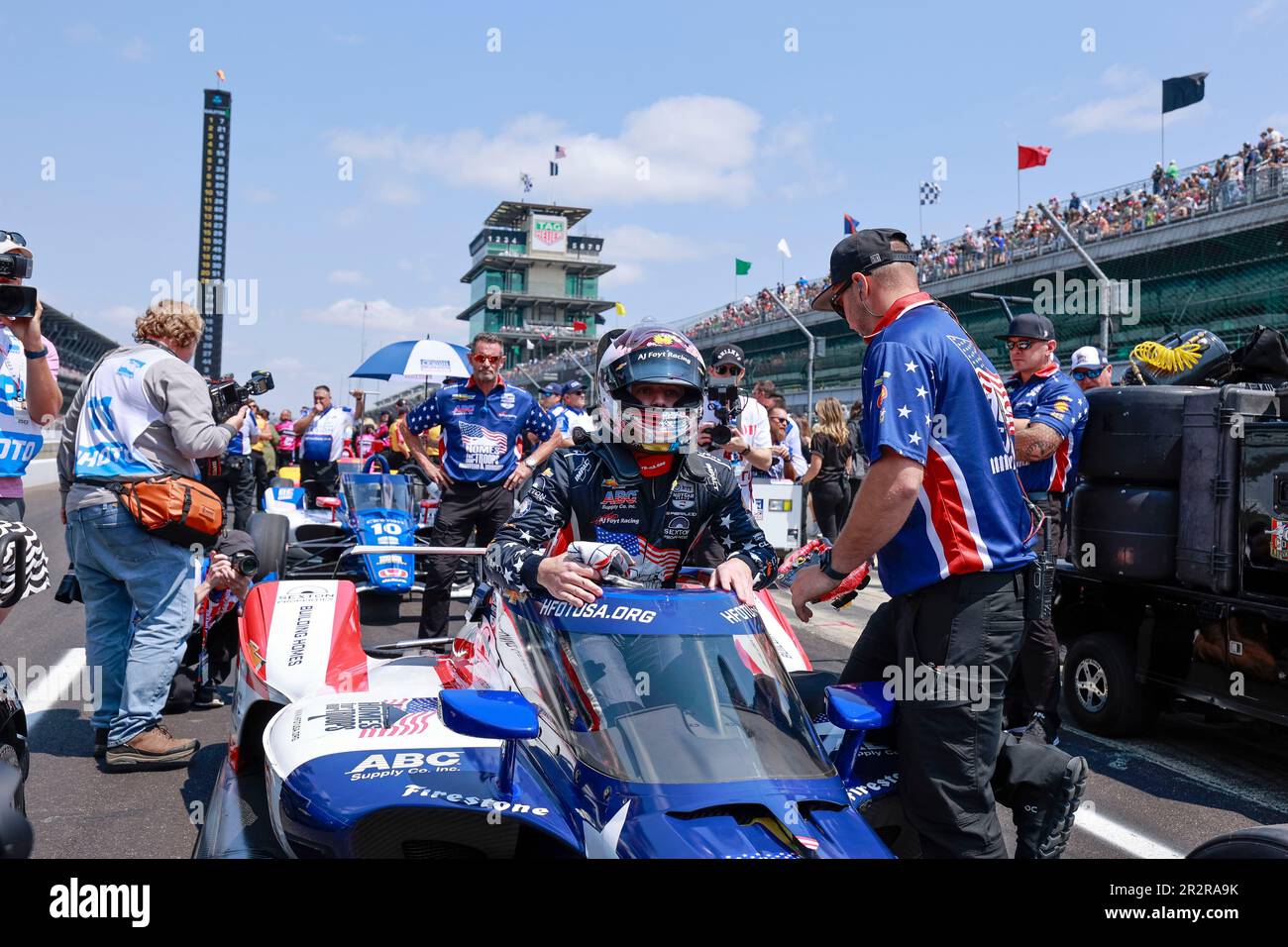 Indianapolis, United States. 20th May, 2023. Santino Ferrucci (14 ...