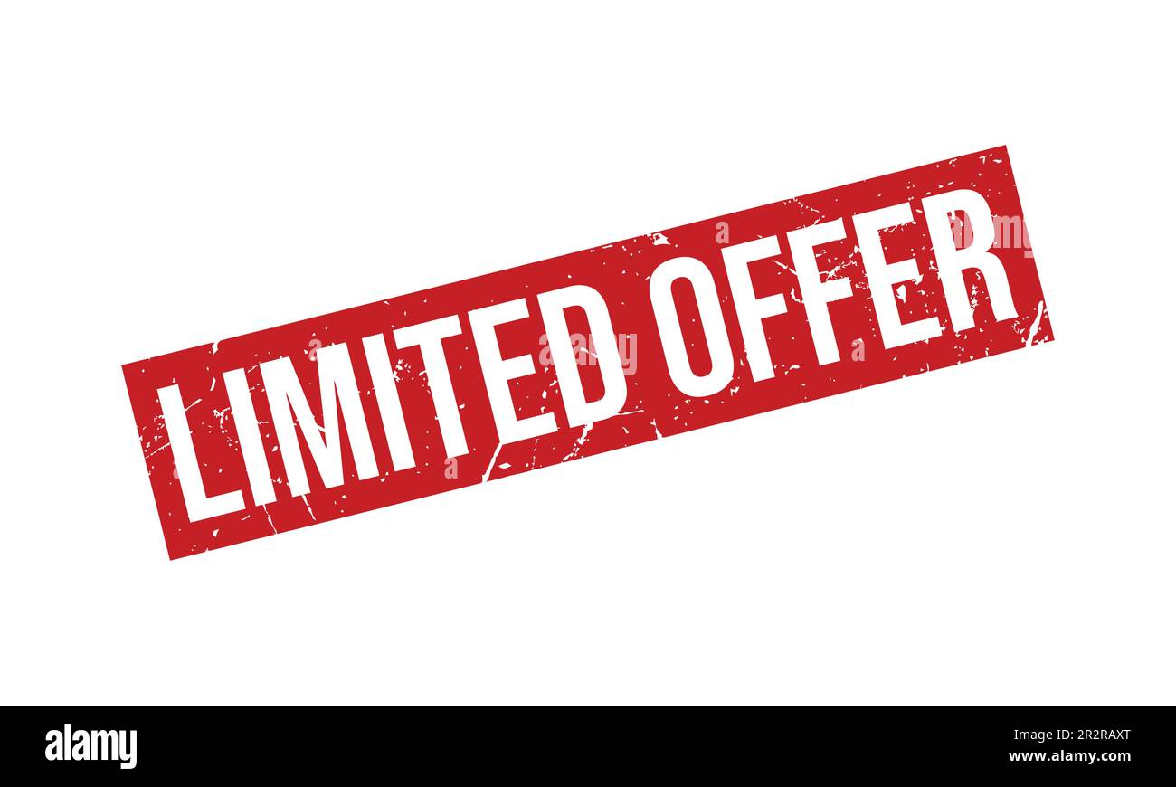 Limited Offer Rubber Stamp Seal Vector Stock Vector Image & Art - Alamy