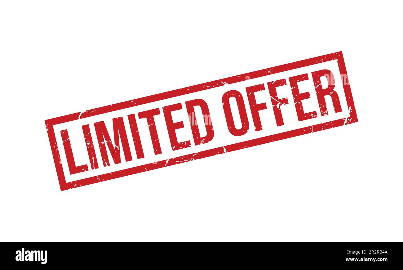 Limited offer stamp Stock Vector Images - Alamy