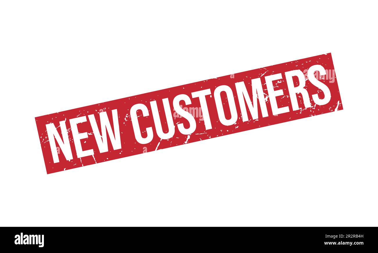 New Customers Rubber Stamp Seal Vector Stock Vector Image & Art - Alamy