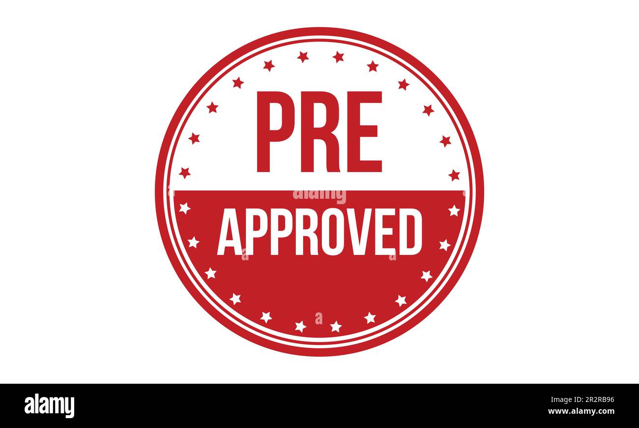 Pre approved seal hi-res stock photography and images - Alamy