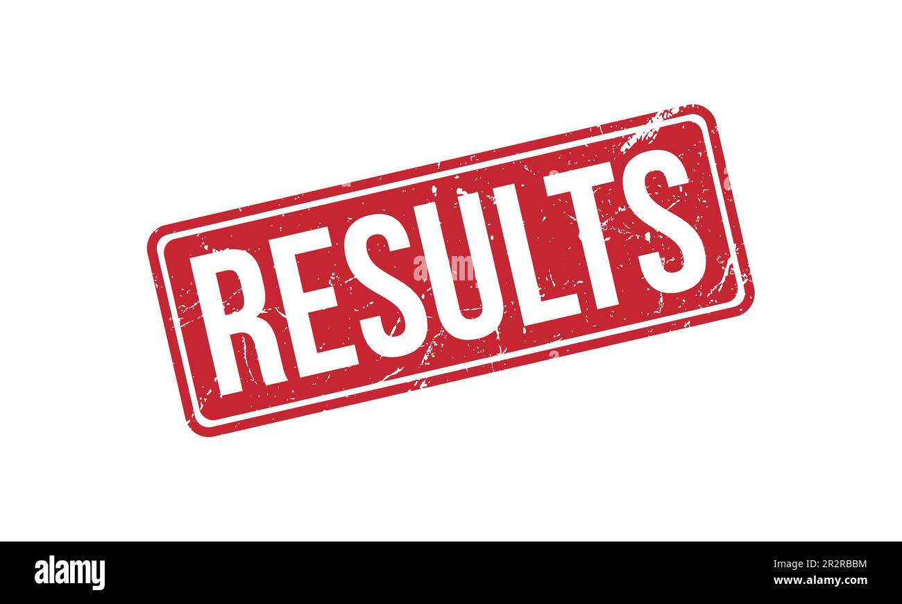 Results Rubber Stamp Seal Vector Stock Vector Image & Art - Alamy