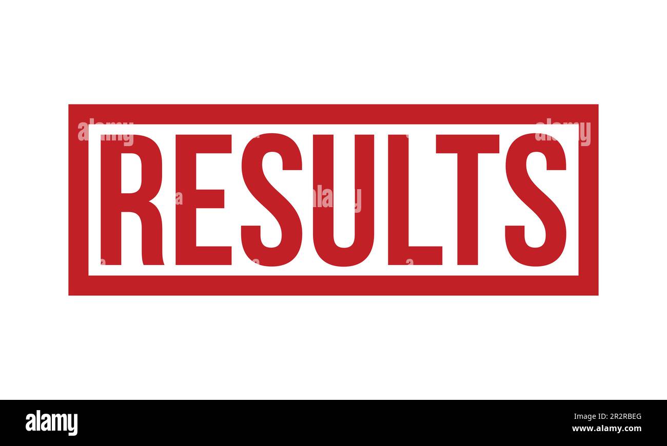 Results Rubber Stamp Seal Vector Stock Vector Image & Art - Alamy