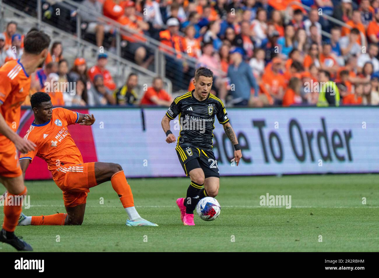 CINCINNATI, OH - MAY 20: Columbus Crew midfielder Alex Matan (20 ...