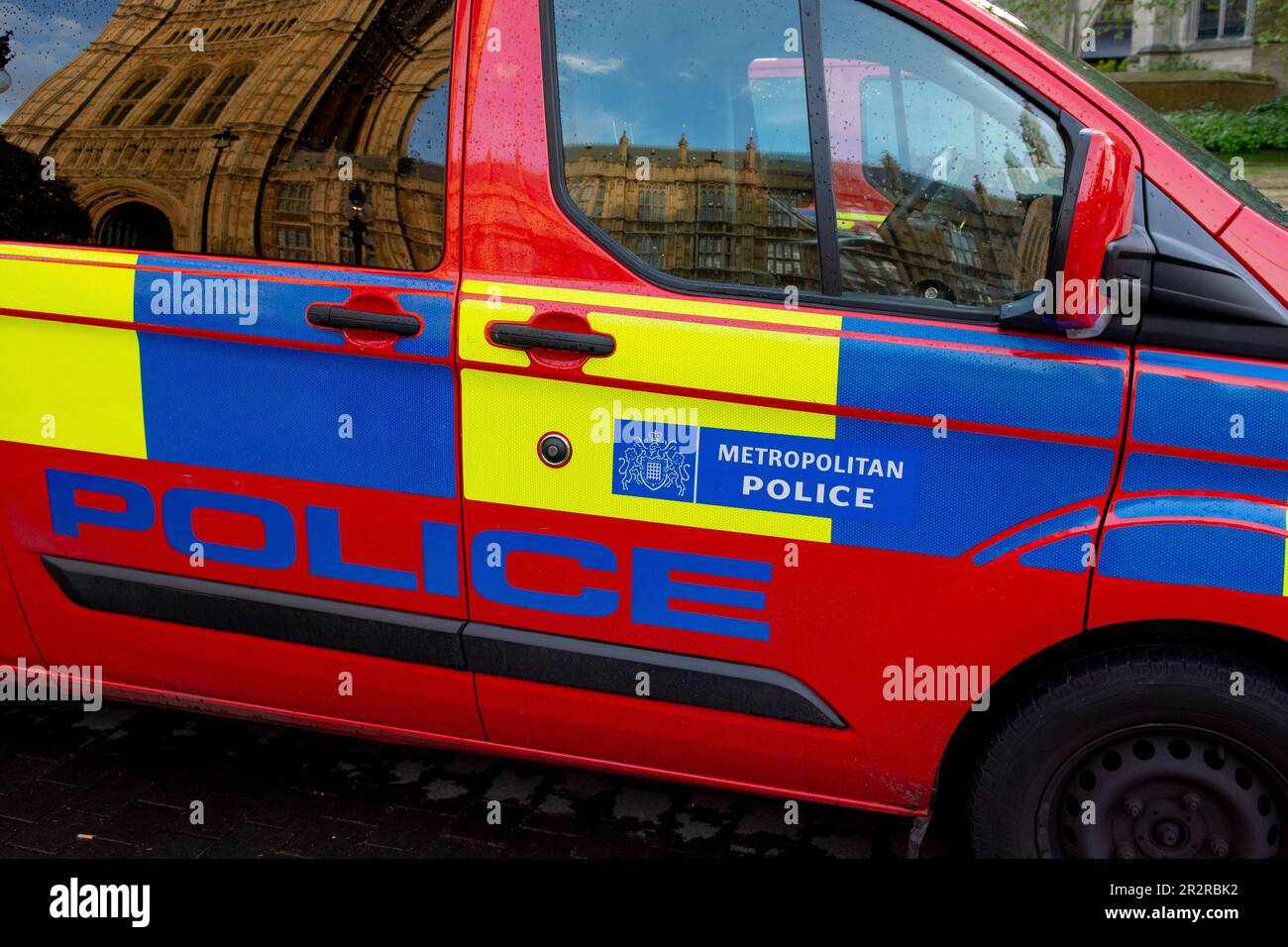 London, UK - May, 10, 2023 : Metropolitan police car in London street ...