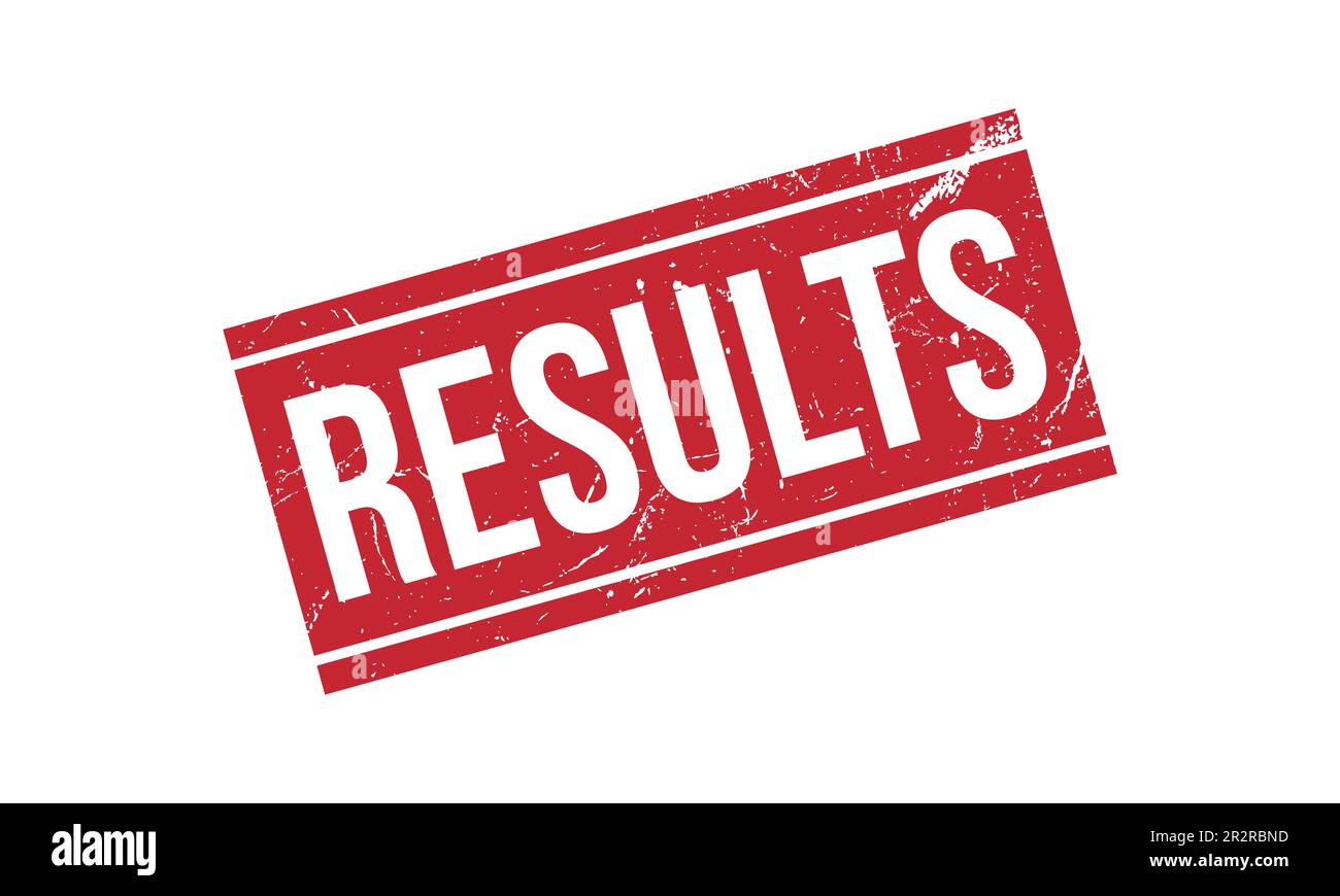 Results Rubber Stamp Seal Vector Stock Vector Image & Art - Alamy